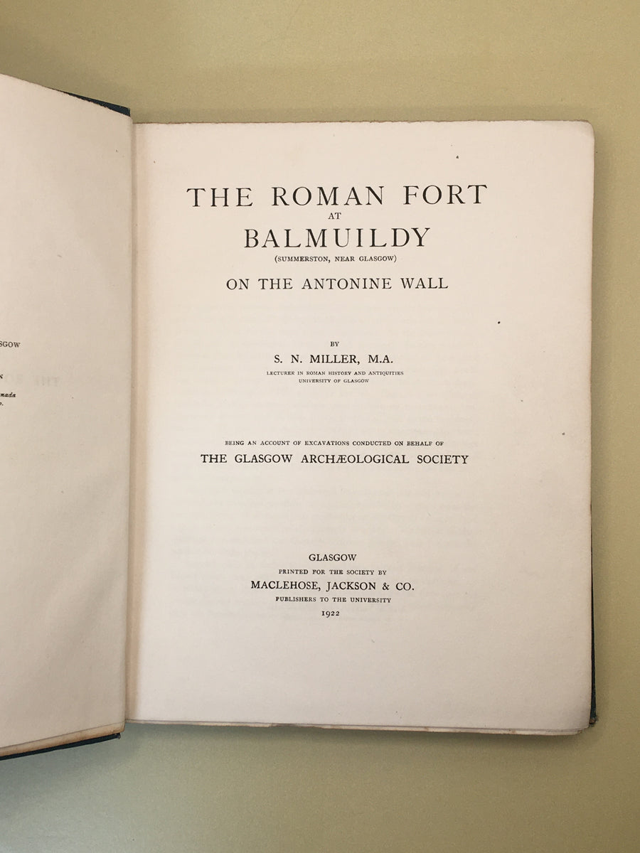 The Roman Fort at Balmuildy, on the Antonine Wall – The Goose Books