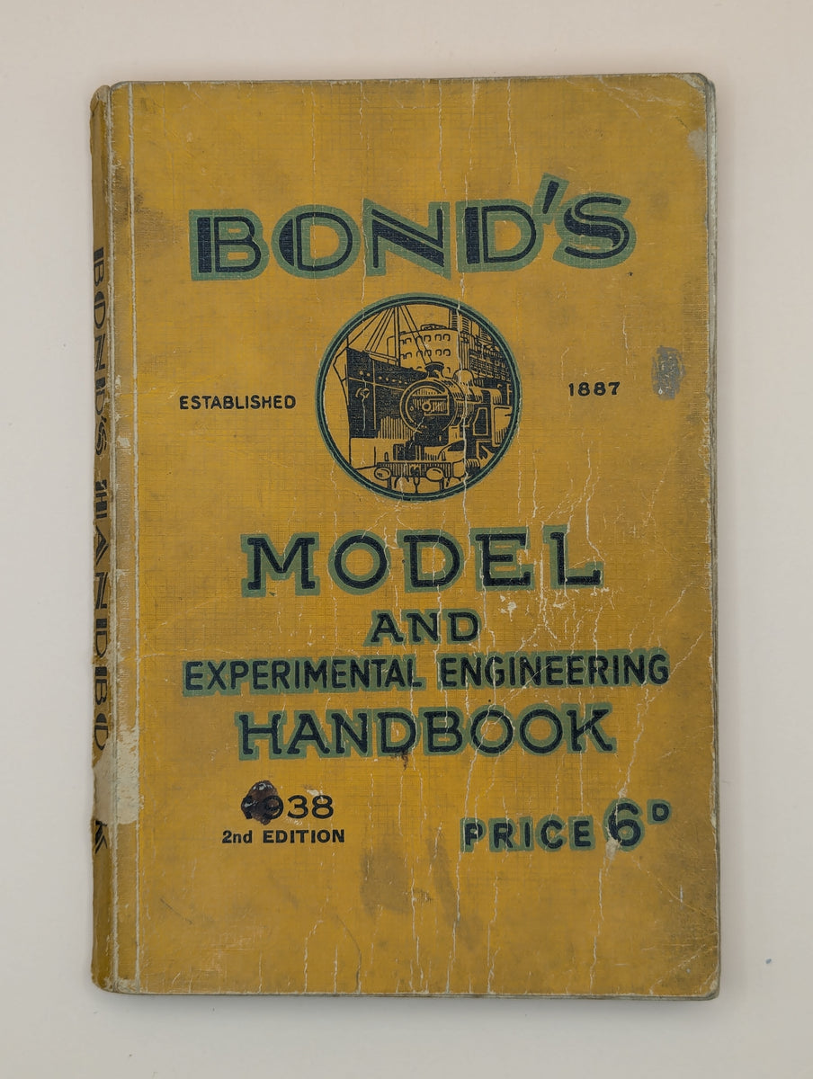 Bond's Model and Experimental Engineering Handbook, 1938 2nd Edition ...